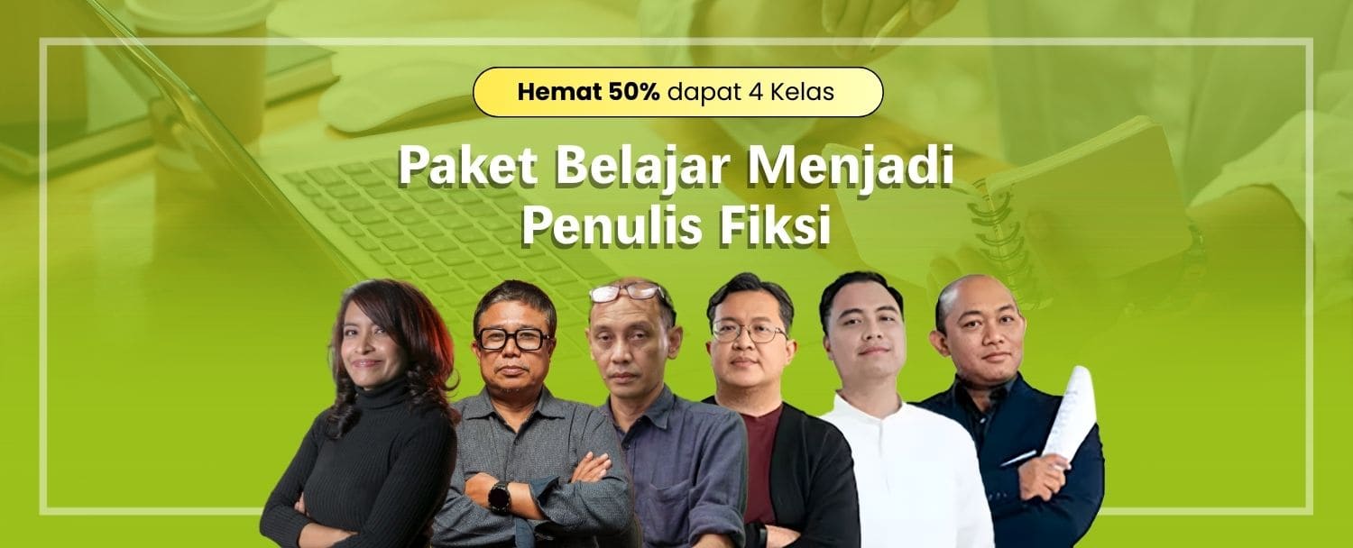 Paket Bundle Paket Belajar Menjadi Penulis Fiksi Tempo Institute